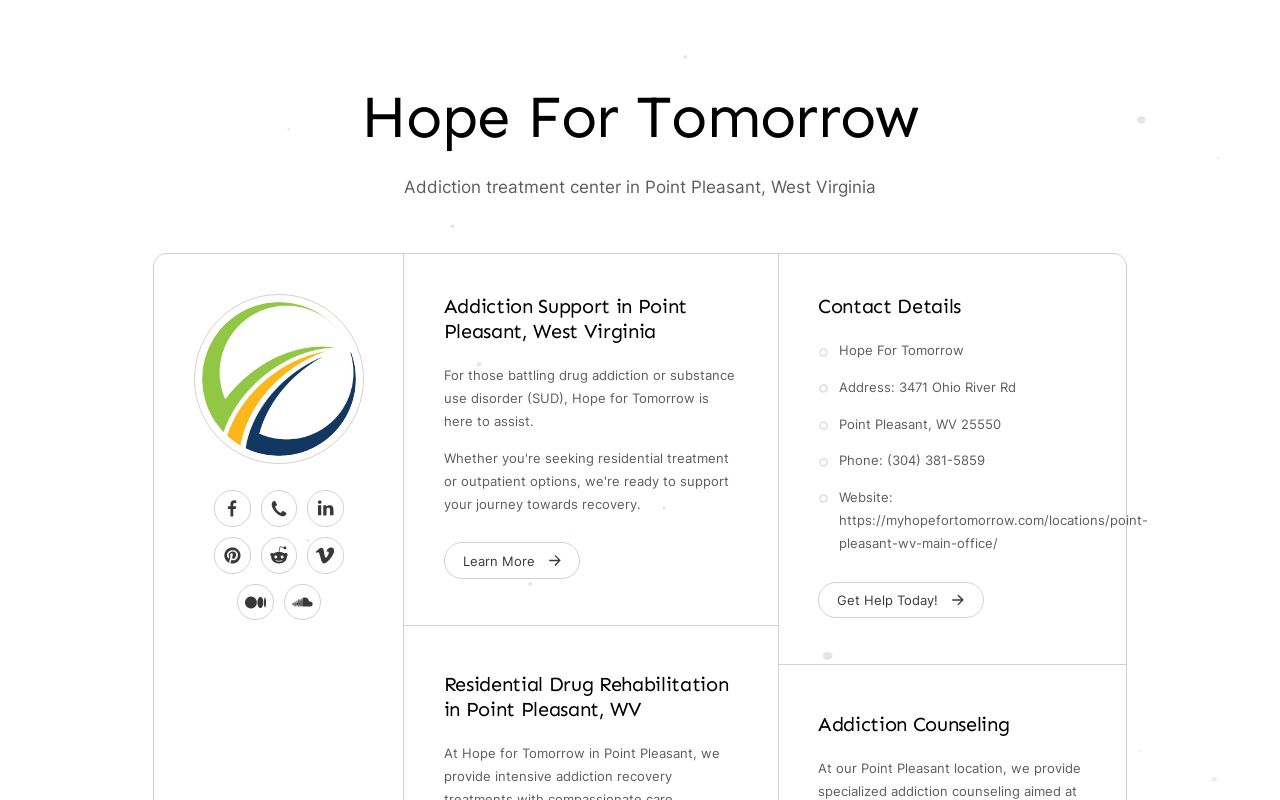 Hope For Tomorrow